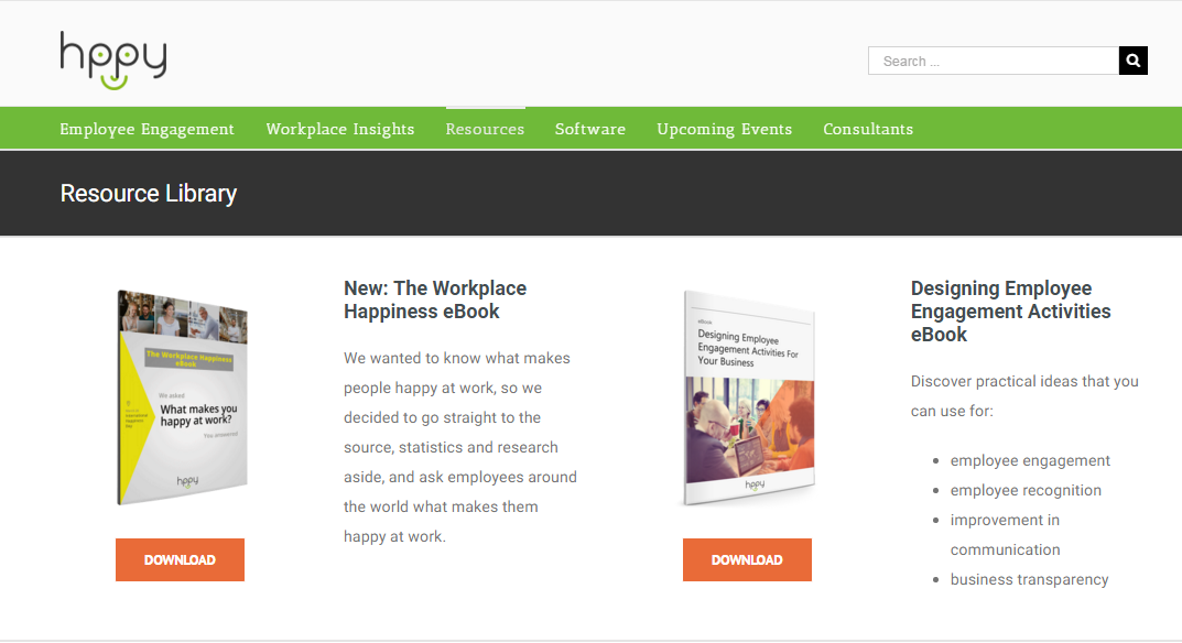 Resource library | Hppy | Employee Engagement Resources