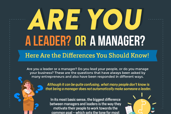 Are You a Leader or a Manager? Here Are the Differences