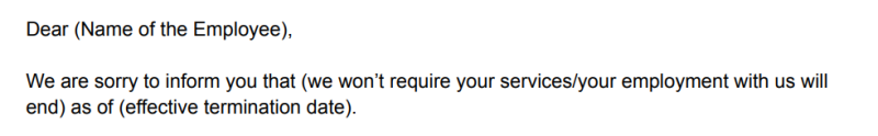 How to Write a Termination Email For An Employee?